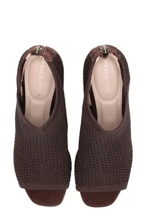 Pelle Moda Aurel Open Toe Platform Bootie