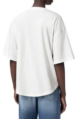 ALLSAINTS Amelie Sequined Logo T-shirt
