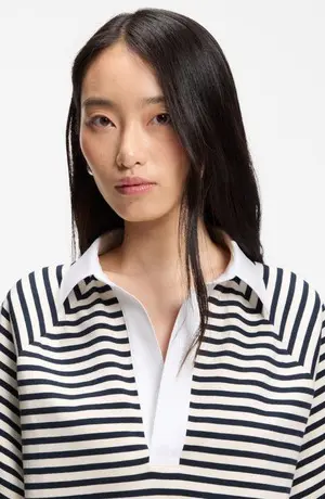 BOSS Essipa Stripe Polo Top