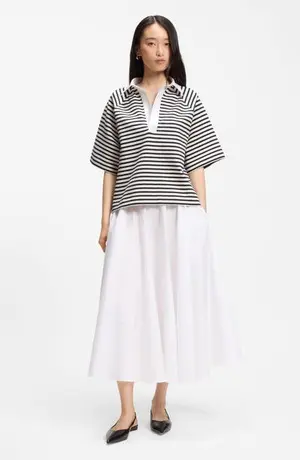 BOSS Essipa Stripe Polo Top