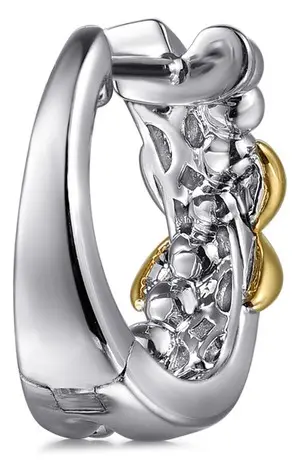 GABRIEL & CO. Intricate Hoop Earrings