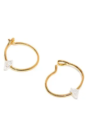GIRLS CREW Endless Dewdrop Hoop Earrings