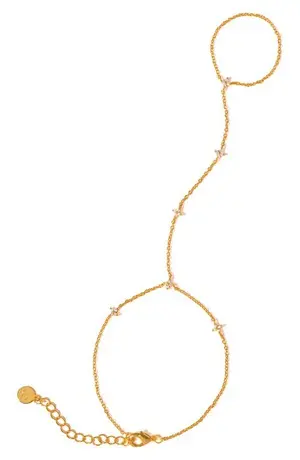 GIRLS CREW Shimmer Blossom Hand Chain