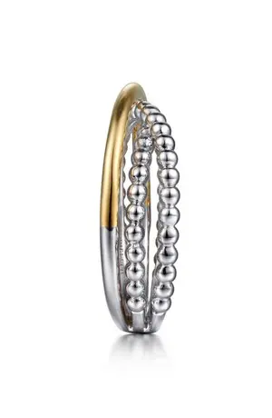 GABRIEL & CO. Crisscross Ring