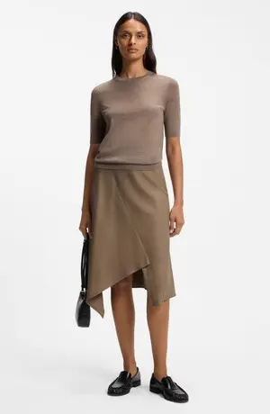 BOSS Voxana Asymmetric Skirt