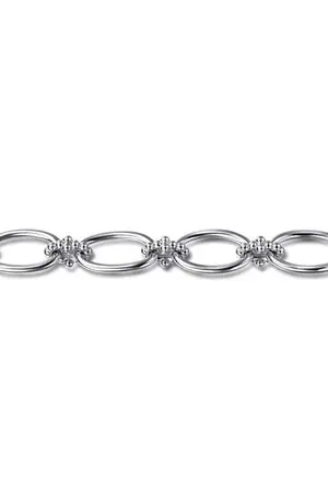 GABRIEL & CO. Oval Link Chain Bracelet