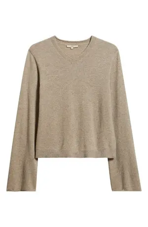 DL1961 V-neck Long Sleeve Cashmere Sweater