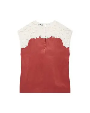 Mint Velvet Satin Lace Top