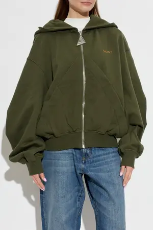 Attico Zip-up Hoodie