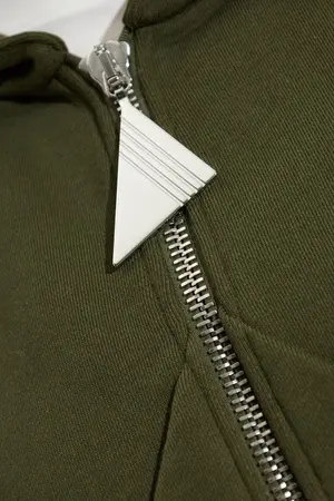 Attico Zip-up Hoodie