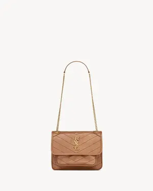 Saint Laurent Niki Baby Bag - Light Caramel