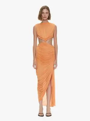 Christopher Esber Theia Separation Maxi Dress - Orange