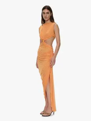 Christopher Esber Theia Separation Maxi Dress - Orange