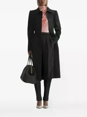 MUGLER Scarf Sleeveless Top