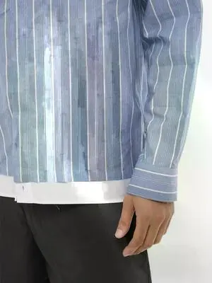 Neil Barrett Striped Boxy-fit Shirt