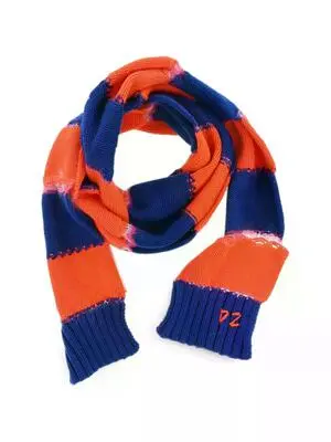 Dsquared2 Striped Distressed-effect Scarf