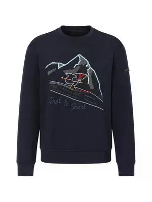 Paul & Shark Ribbed Sweatshirts Hoodies For Men