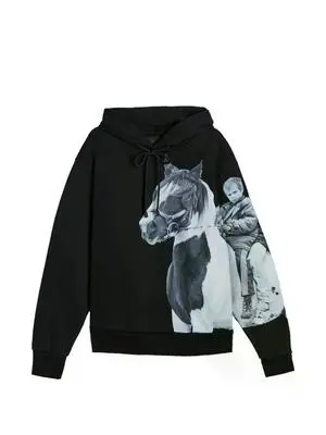 Simone Rocha Pony-print Hoodie