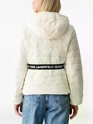 Karl Lagerfeld Quilted Hooded Jacket