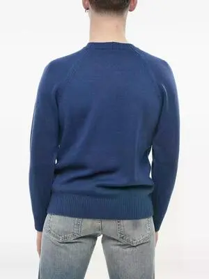 PAOLO PECORA Crew Neck Long Sleeve Sweater