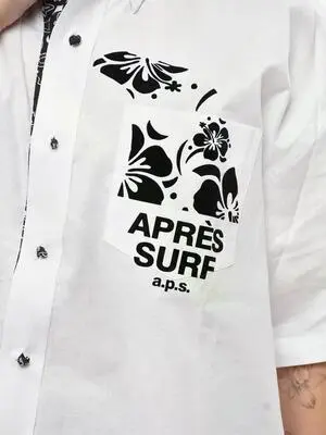APRES SURF Logo-print Shirt