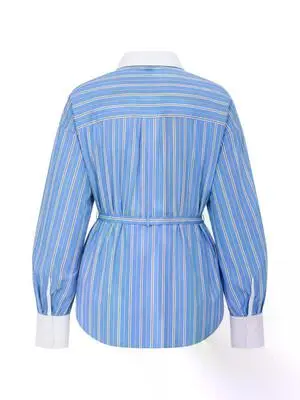 Liu Jo Striped Crystal-embellished Shirt