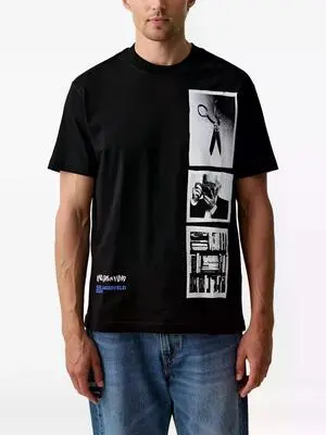 Karl Lagerfeld Polaroid Print T-shirt - Black