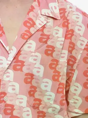 AWAKE NY Logo-detail Short-sleeve Shirt