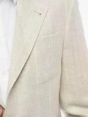 Brunello Cucinelli Single-breasted Patch-pocket Blazer