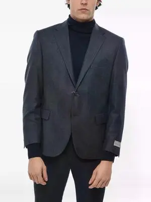 Corneliani Single-breasted Blazer - Blue