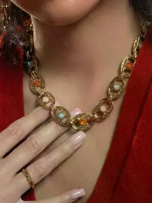 Gas Bijoux Carthage Multi-link Necklace