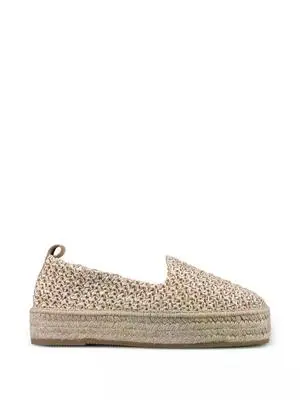 ESPADRILLES Platform Slip-on - Neutrals