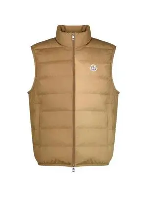 Moncler Contrin Quilted Gilet - Neutrals
