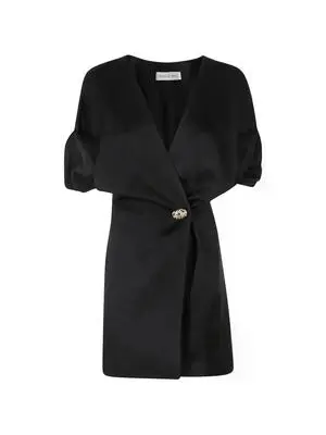 Raquel Diniz Anastasia Draped Mini Dress