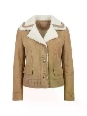 Ermanno Scervino Perforated Leather Jacket