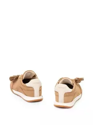 TWINSET Tassel-detail Suede Sneakers - Neutrals