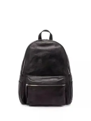 Orciani Lagoon Leather Backpack