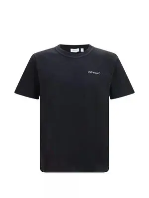 Off-White Small Bookish Logo-print T-shirt - Black