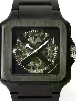 Off-White Proto Auto Squared 42,8mm Watch - Black