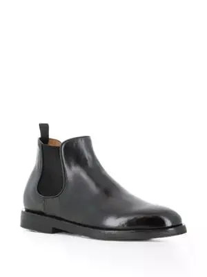 Officine Creative Leather Chelsea Boots