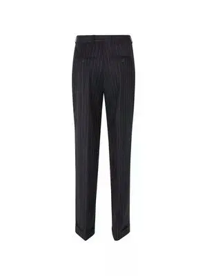 SEMICOUTURE Lola Pinstriped Trousers