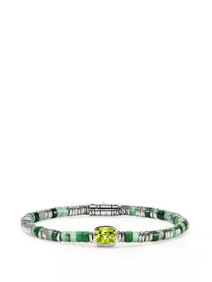 John Hardy Heishi Multi-stone Bracelet - Silver