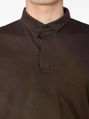 Kolor Collar Buttoned-cuff Sweatshirt