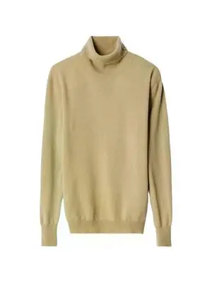 LEMAIRE Stand-collar Cashmere Sweater - Green