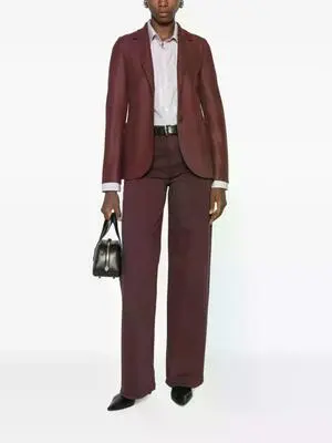 Harris Wharf London Single-breasted Notched-lapel Blazer