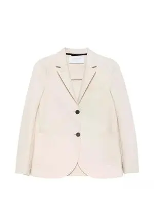 Harris Wharf London Notched-lapels Single-breasted Blazer - Neutrals