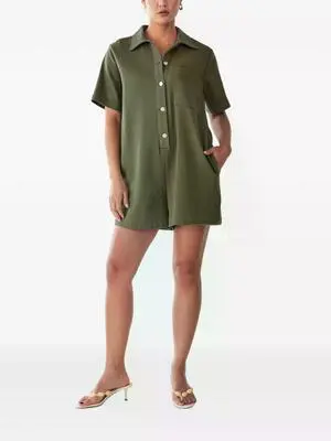 ST MRLO Short-sleeve Playsuit - Green