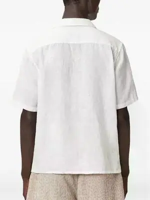 ALLSAINTS Sepal Short-sleeve Linen Shirt