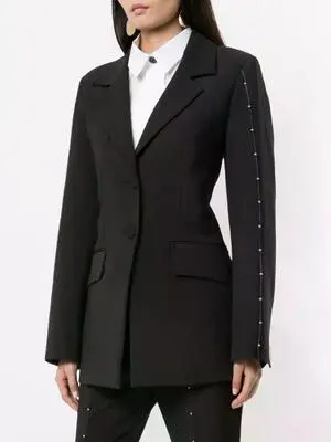ELLERY Stud-embellished Single-breasted Blazer