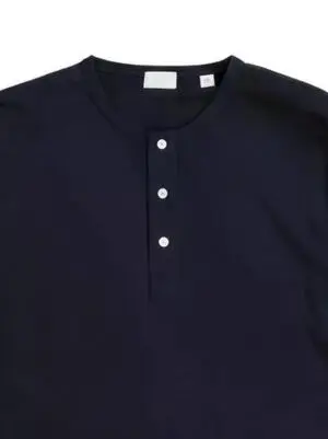 HANDVAERK Pj Long-sleeve Henley T-shirt